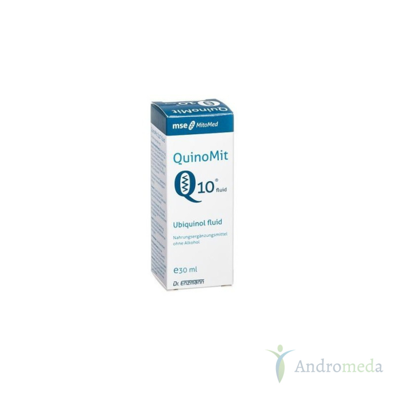 QuinoMit®Q10 fluid MSE 30 ml koenzym Q10 - Bio sklep Andromeda